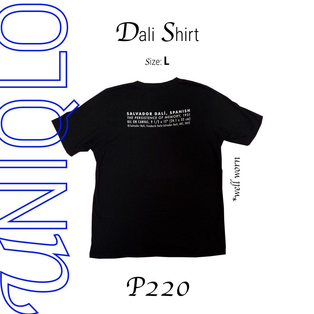 Salvador Dali Shirt UNIQLO on Carousell
