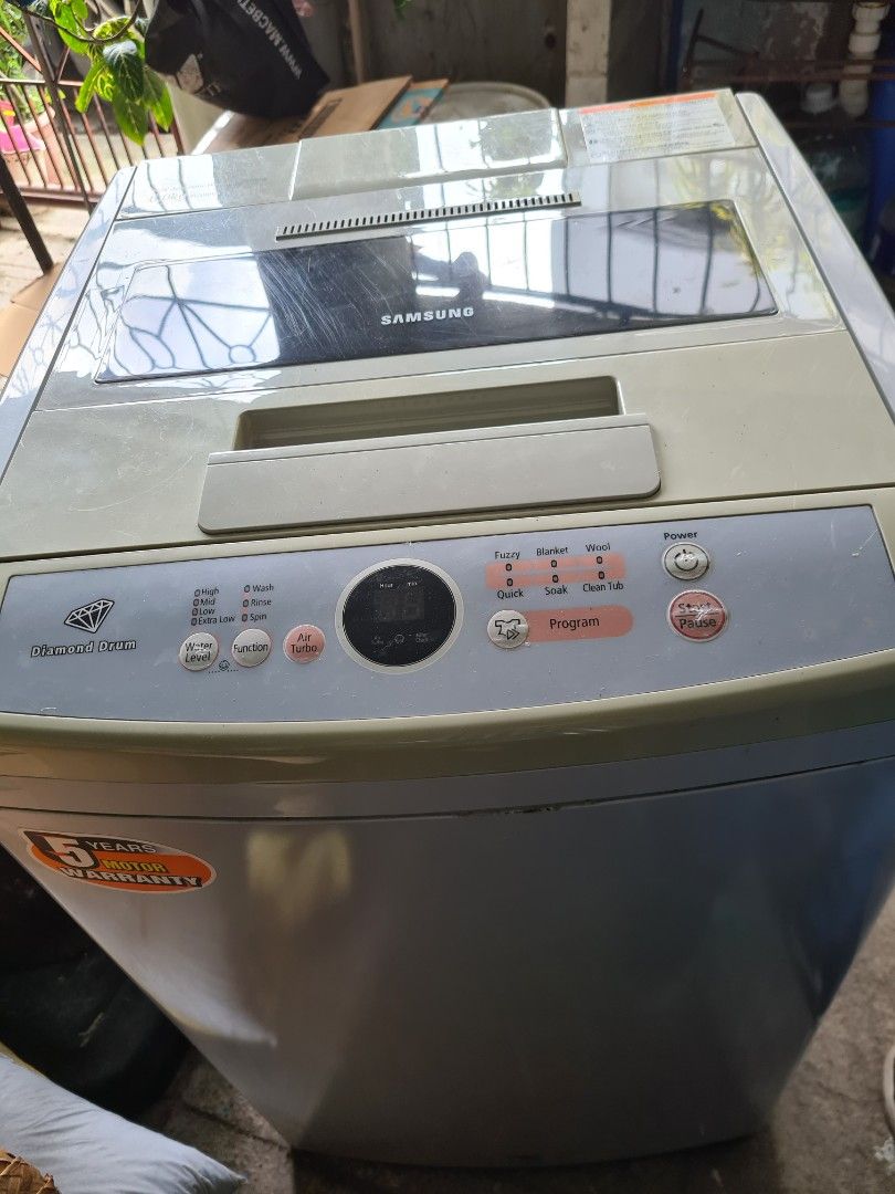 Samsung Automatic Washing Machine Digital Inverter WA80V4 on Carousell