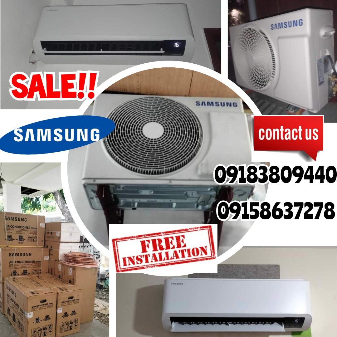 Samsung Digital Inverter Split Type Aircon Tv And Home Appliances Air