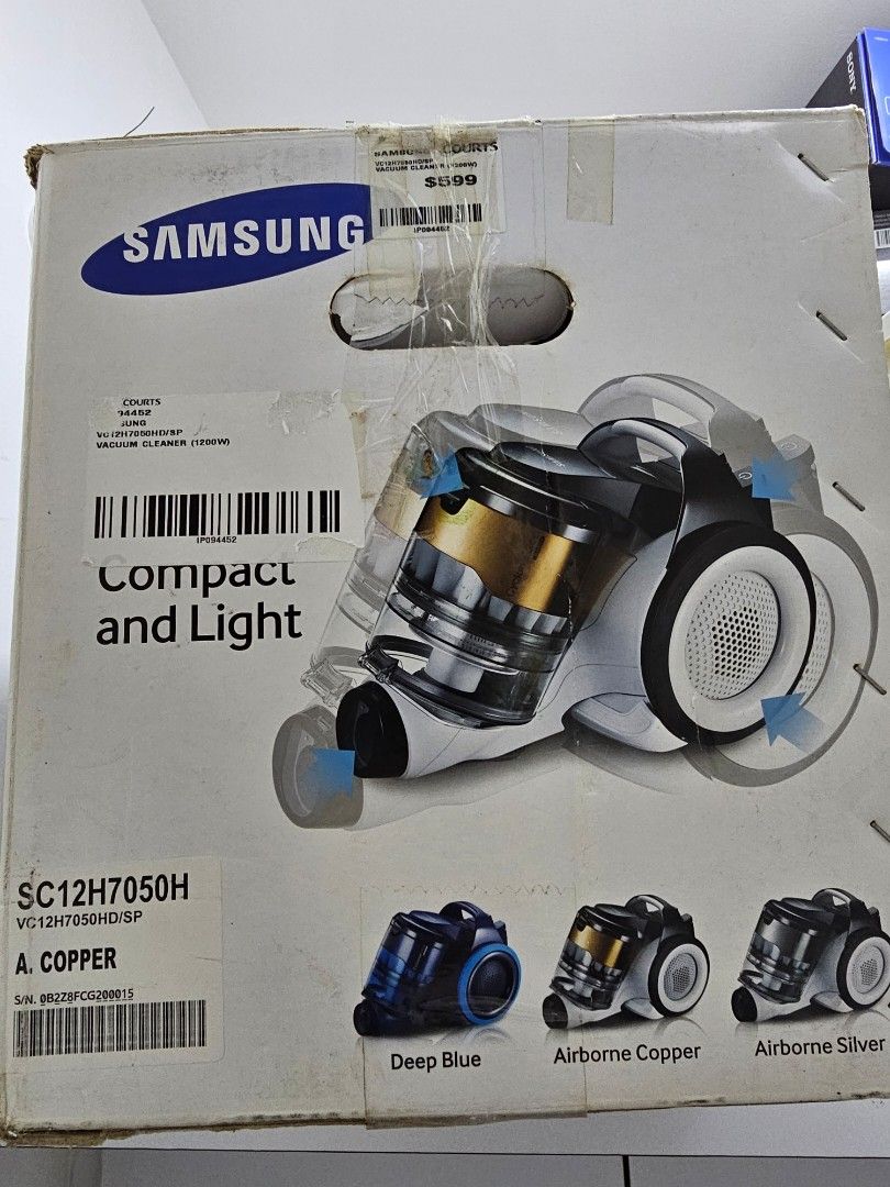 Samsung Motion Sync Compact VC7000 Vacuum, TV & Home Appliances, Vacuum ...