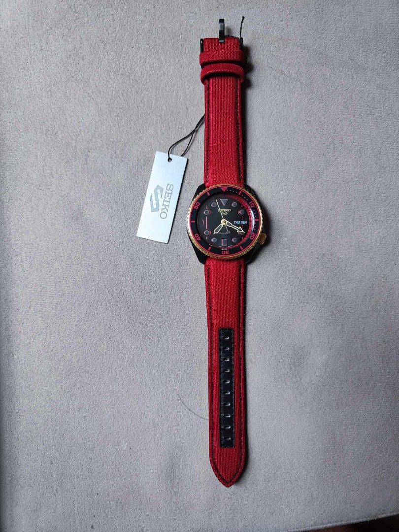 Seiko automatic Street Fighter "KEN" watch, Men's Fashion, Watches ...