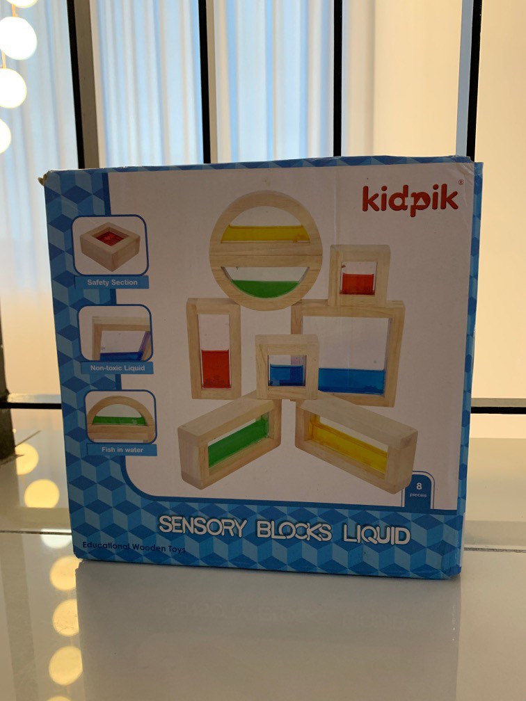 Sensory block liquid, Hobbies & Toys, Toys & Games on Carousell