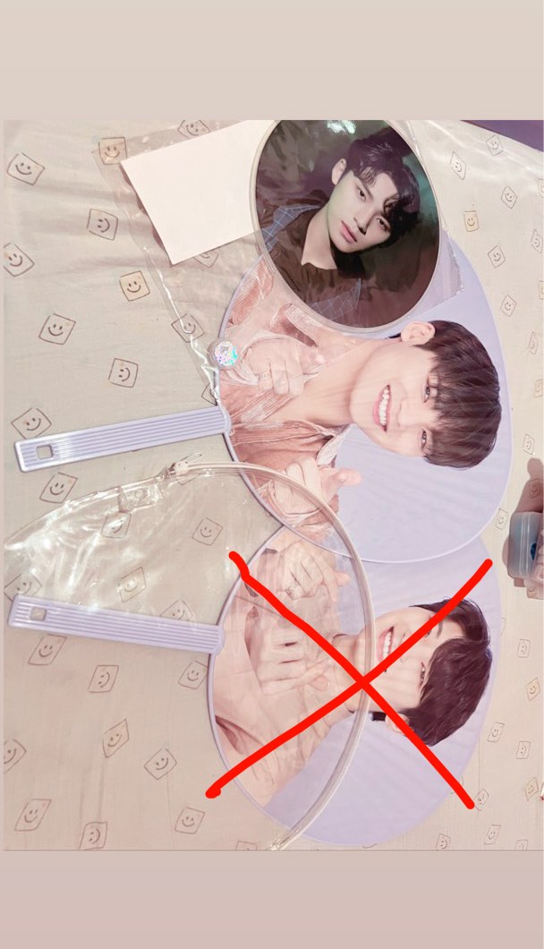 Seventeen kim mingyu uchiwa fan & mingyu picket, Hobbies & Toys ...