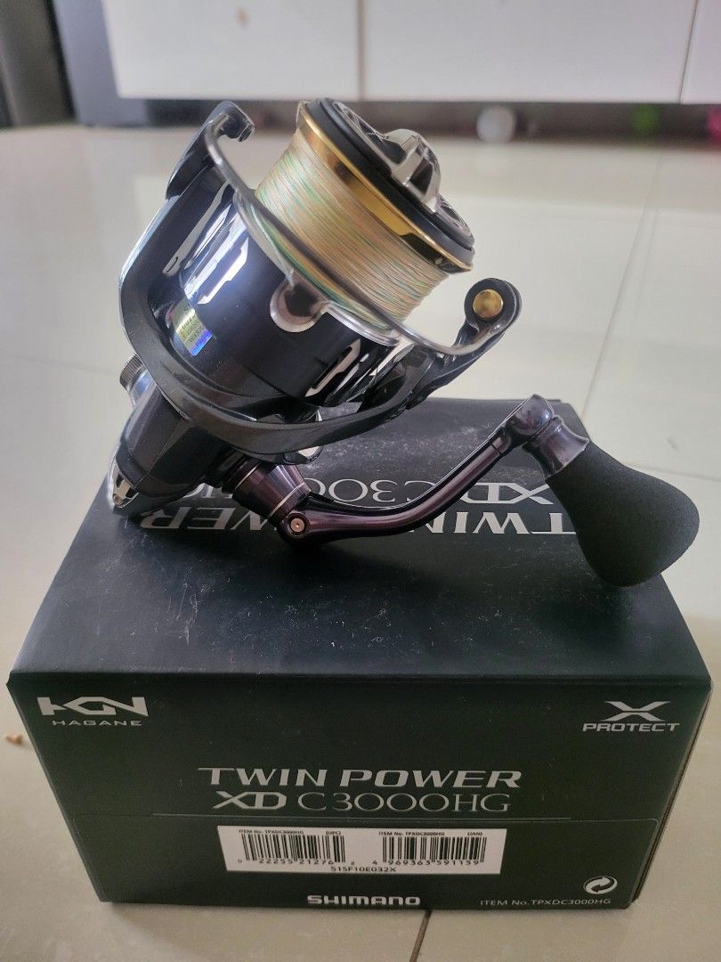 Shimano twinpower XD 3000hg 2017/2018, Sports Equipment, Fishing on ...