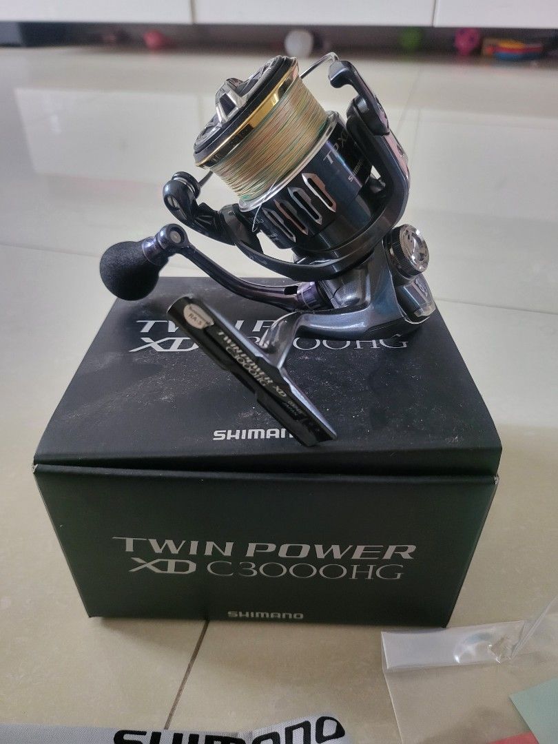 Shimano twinpower XD 3000hg 2017/2018, Sports Equipment, Fishing on ...