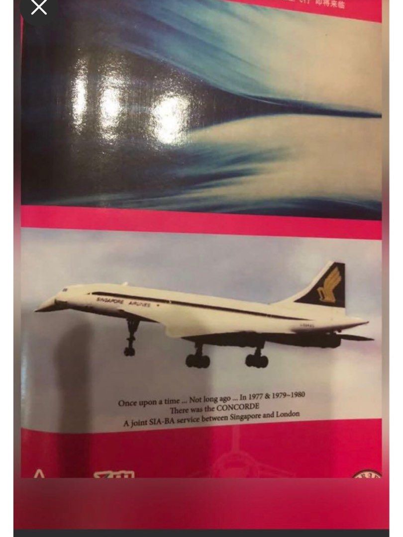 SIA Model Aircraft, Hobbies & Toys, Toys & Games on Carousell