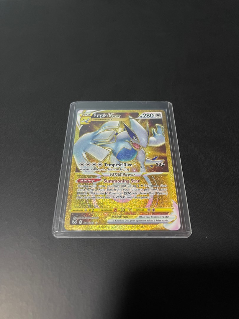 Silver Tempest: Lugia Vstar SR, Hobbies & Toys, Toys & Games on Carousell