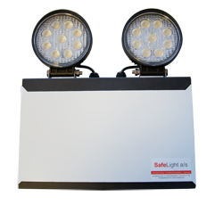 SIS8Y6 Type EL-1 : 2x9W Emergency LED light with Battery, Explosion ...