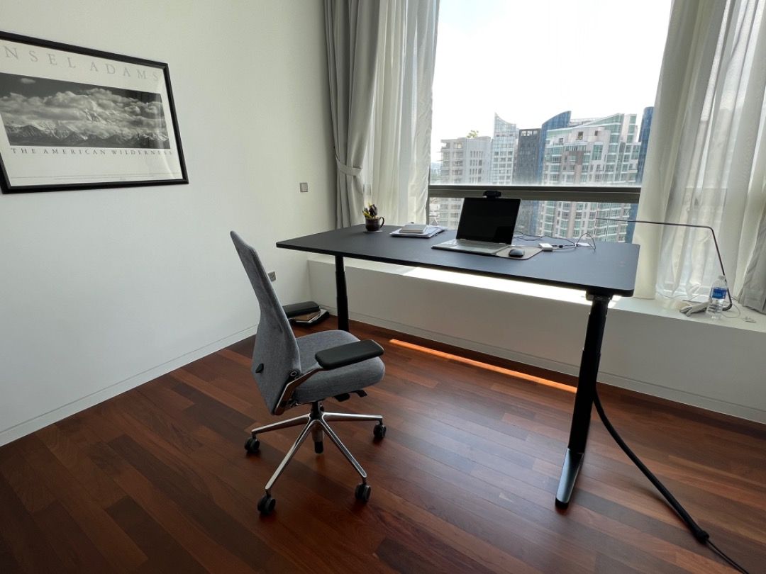 Sit-Stand Adjustable Desk-Table from W. Atelier Vitra. LIKE NEW!, Furniture & Home Living ...