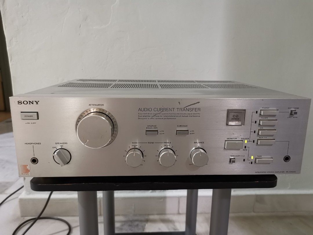 Sony AX-500 Stereo integrated Amplifier, Audio, Soundbars, Speakers ...