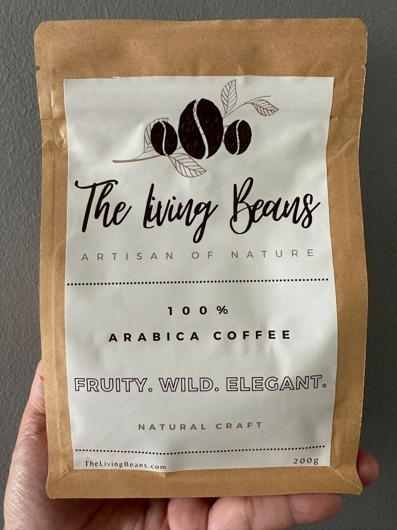 Specialty Coffee Beans The Living Beans Indonesia Natural Craft Whole ...