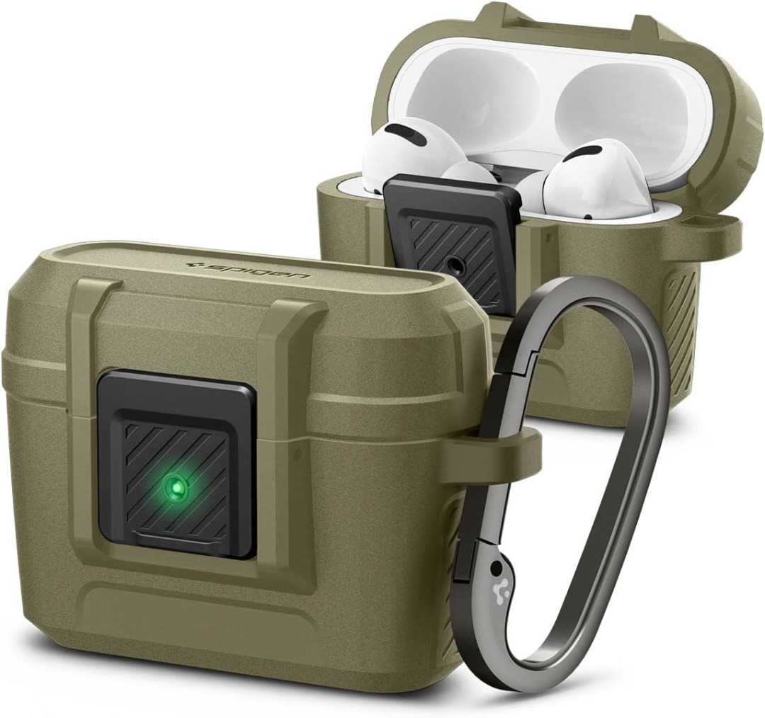 Spigen Lock Fit Designed for Airpods Pro Case with Keychain - Vintage ...