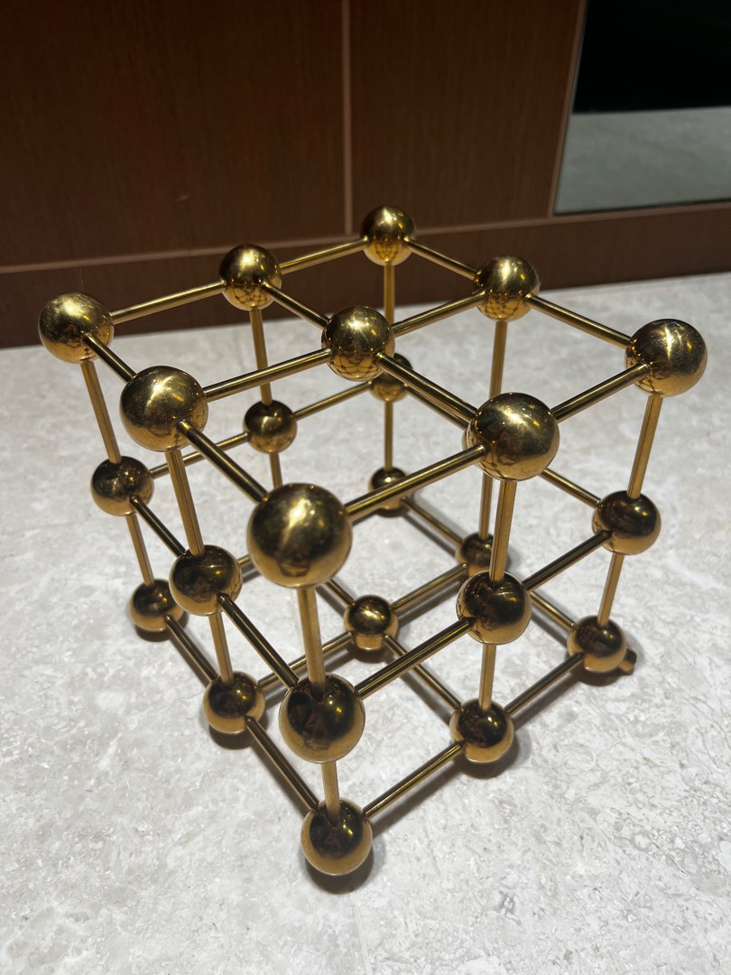 Square gold colour home decor, Furniture & Home Living, Home Decor ...