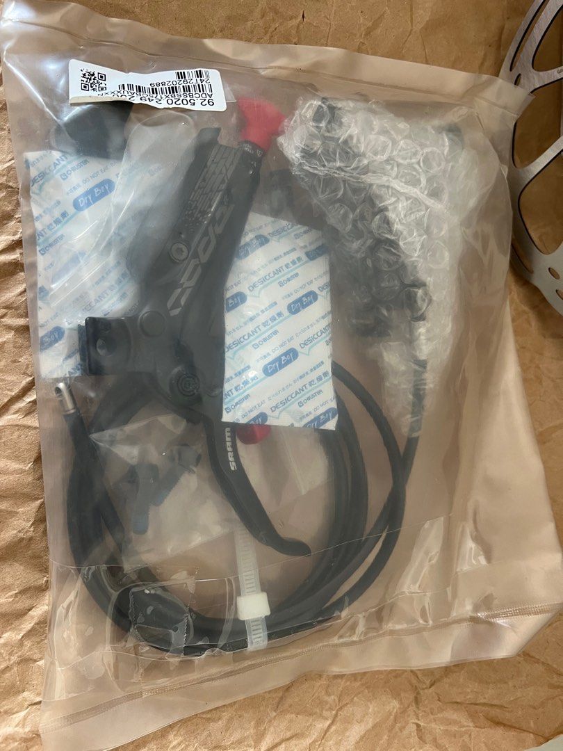 SRAM code R hydraulic 4 piston disk brake full set with 200mm roto ...