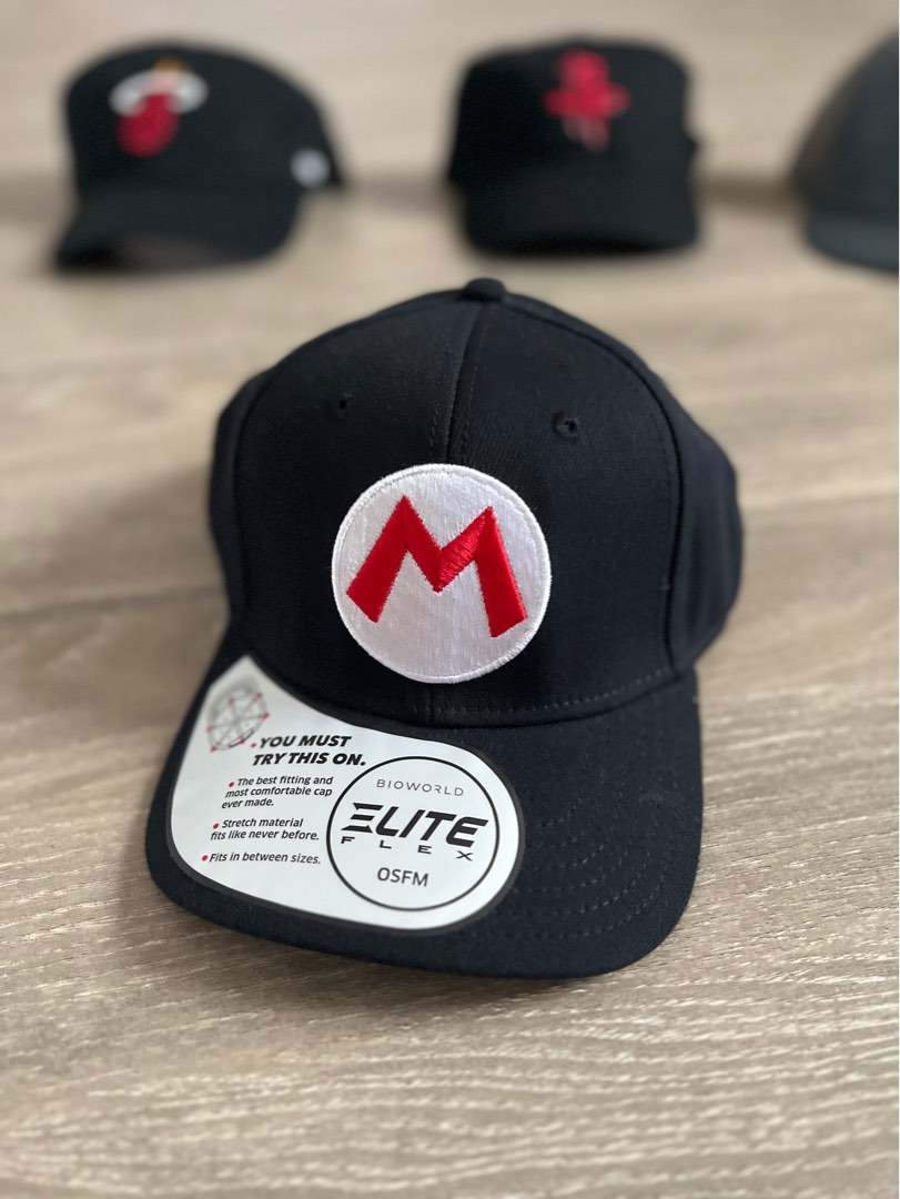 Super mario cap, Men's Fashion, Watches & Accessories, Caps & Hats on ...
