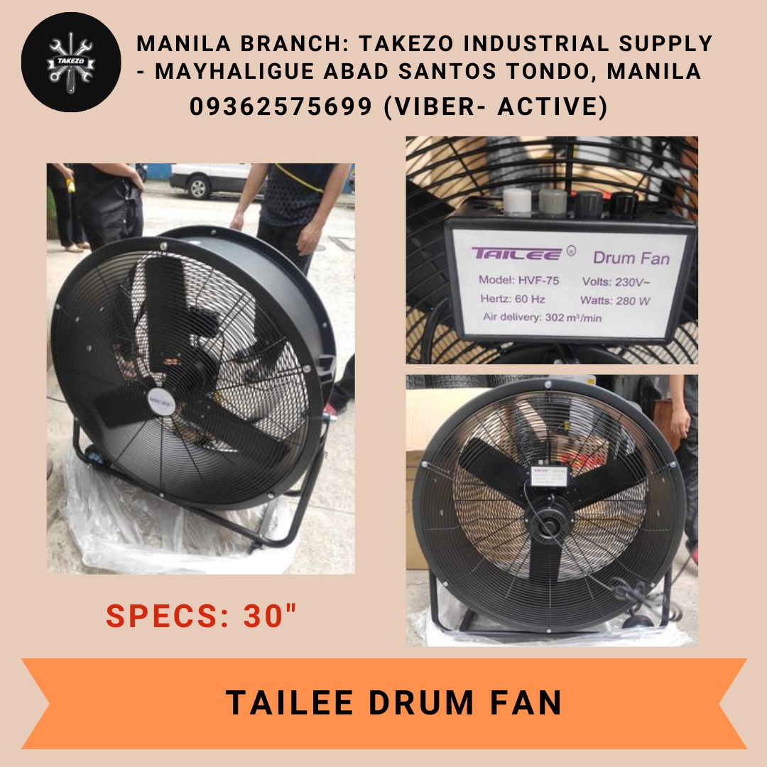 TAILEE DRUM FAN on Carousell