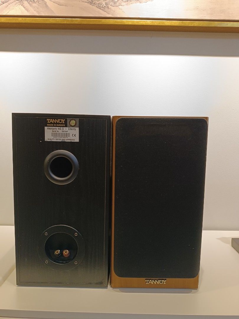 Tannoy mercury m2.5 cherry color bookshelf speakers, Audio, Soundbars, Speakers & Amplifiers on ...