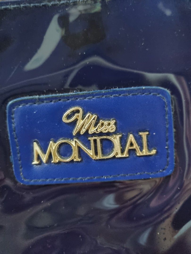 Tas miss mondial shopping bag, Barang Mewah, Tas & Dompet di Carousell