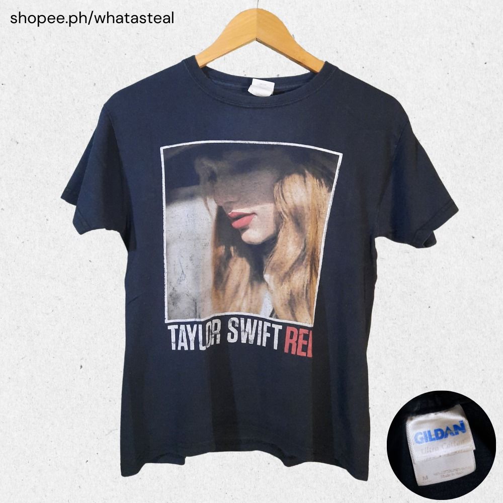 Taylor Swift Red vintage style print t-shirt, Women's Fashion, Tops ...