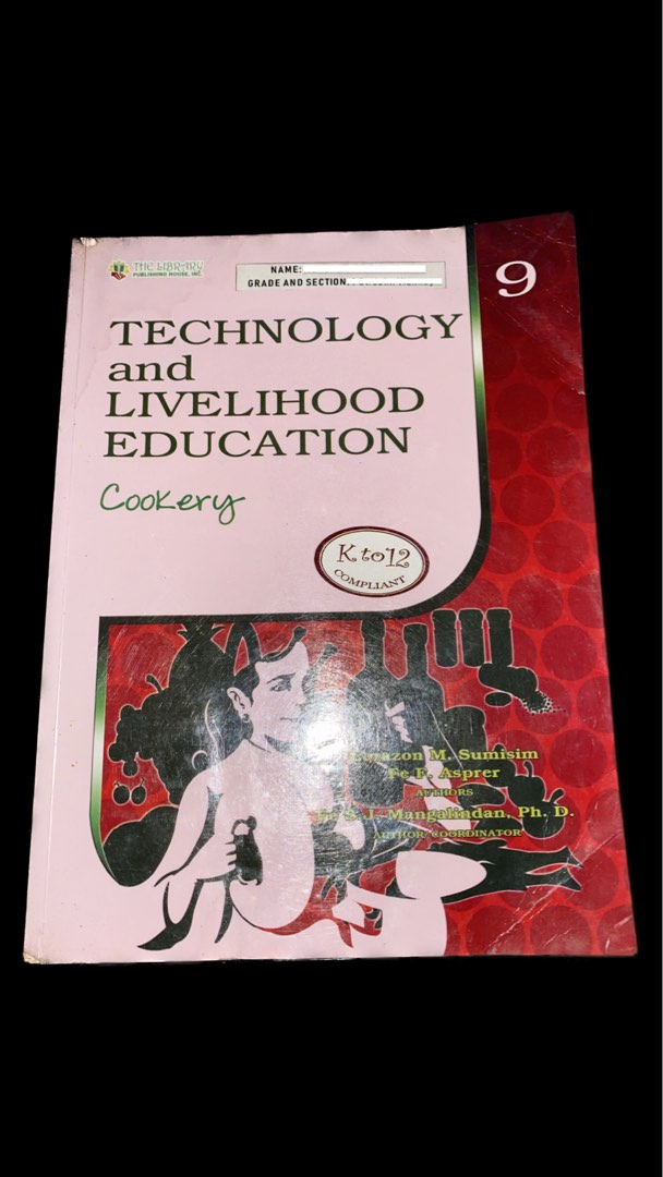 Technology and Livelihood Education (TLE) 9, Hobbies & Toys, Books ...