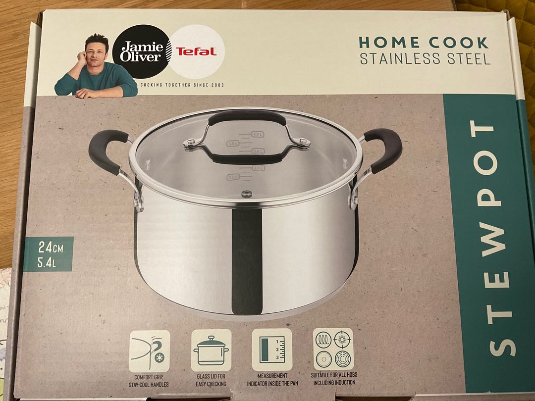Tefal stew pot 24cm, Furniture & Home Living, Kitchenware & Tableware ...