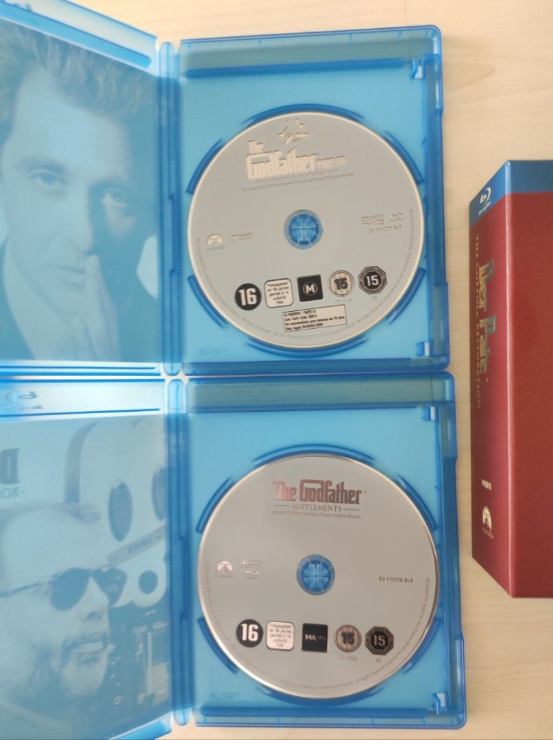 The Godfather Trilogy Blu-ray Collectors Box, Hobbies & Toys, Music ...