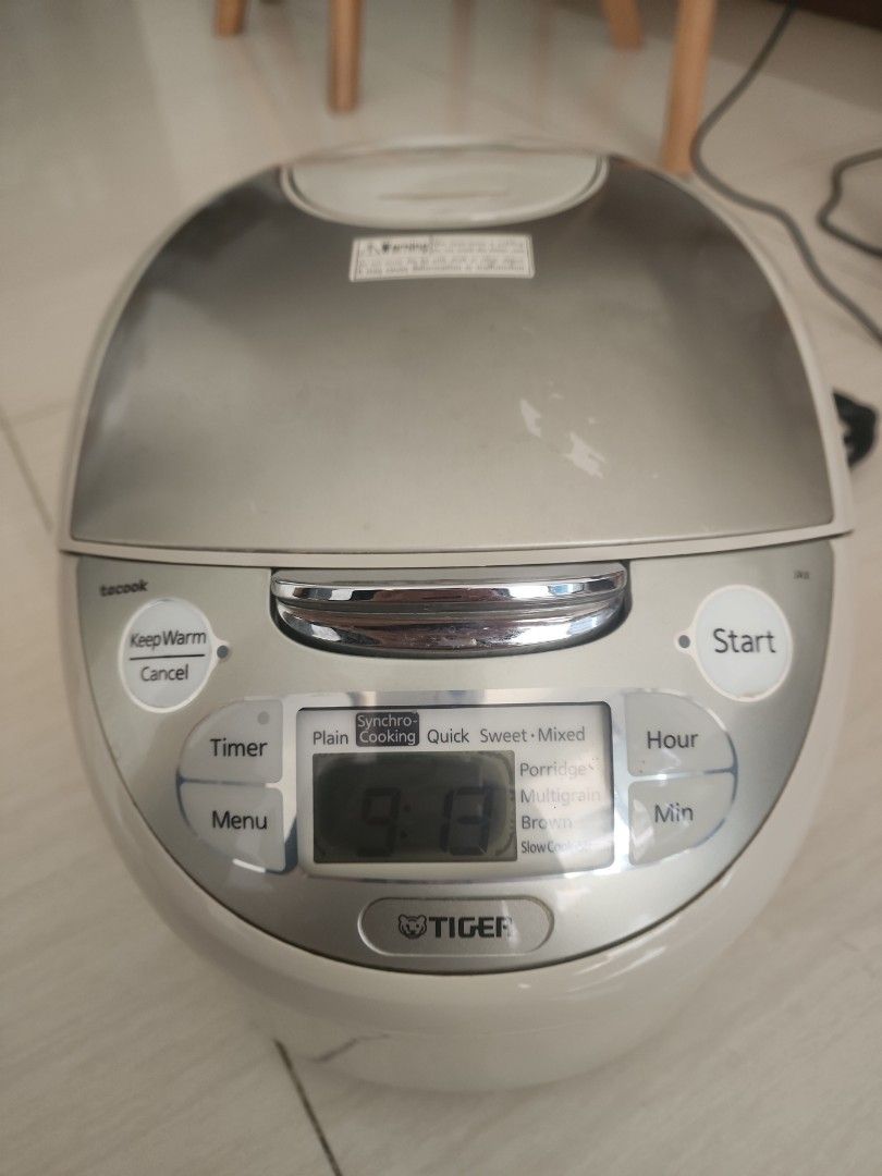 Tiger rice cooker, TV & Home Appliances, Kitchen Appliances, Cookers on ...