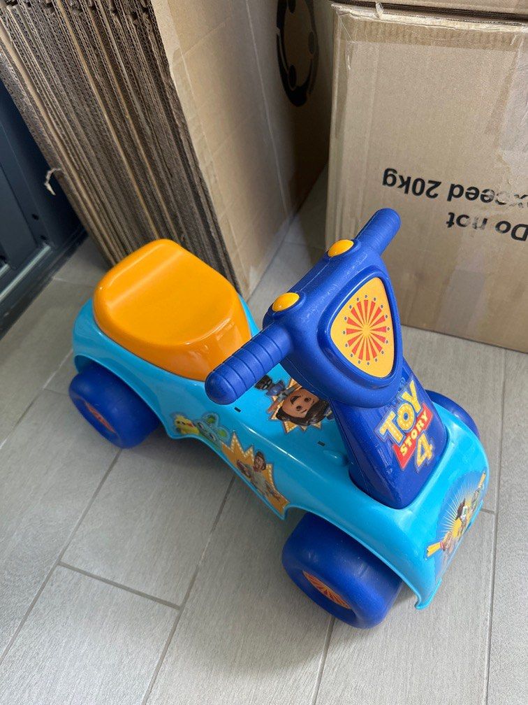 Toy story children push car, Babies & Kids, Infant Playtime on Carousell