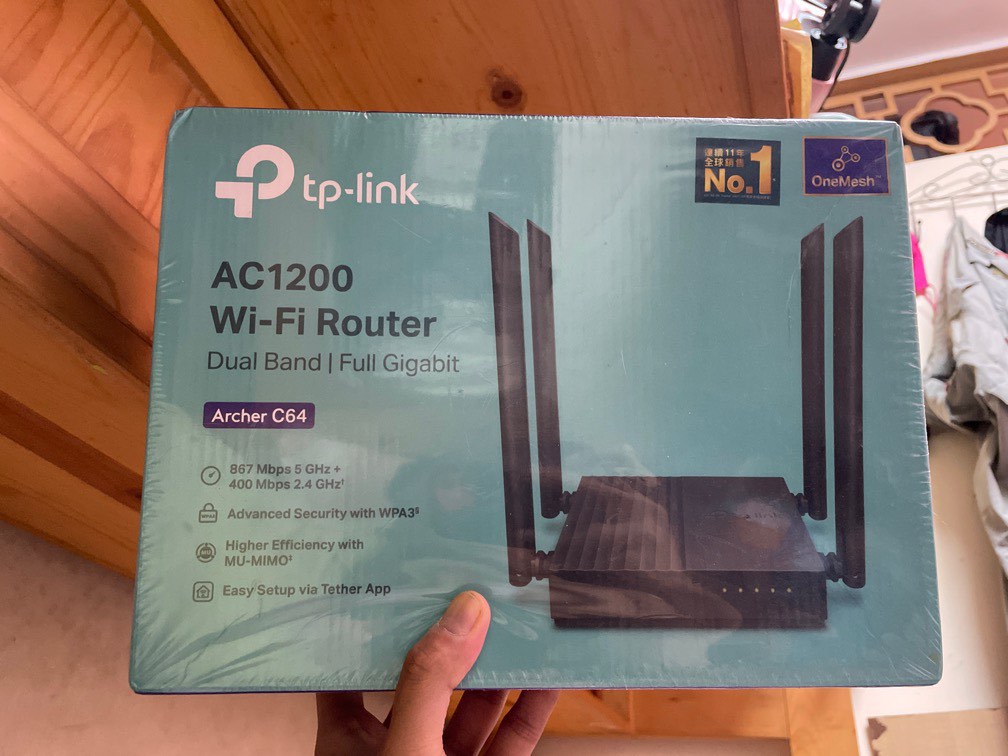 TP link Wifi Router AC1200, 電腦＆科技, 電腦周邊及配件, Wifi及上網相關產品 - Carousell