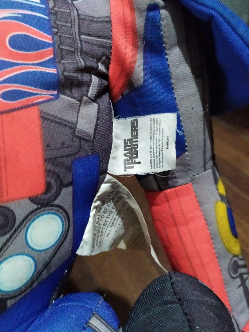 Transformers Optimus prime stuff toy Plush, Hobbies & Toys, Toys ...