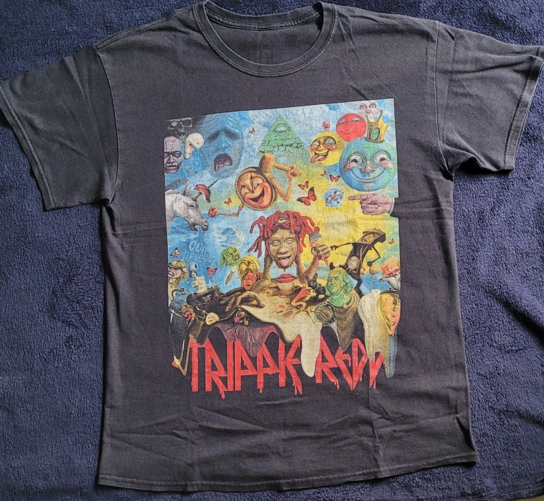 Trippie Redd Rapper Not Eminem, Fesyen Pria, Pakaian , Atasan di Carousell