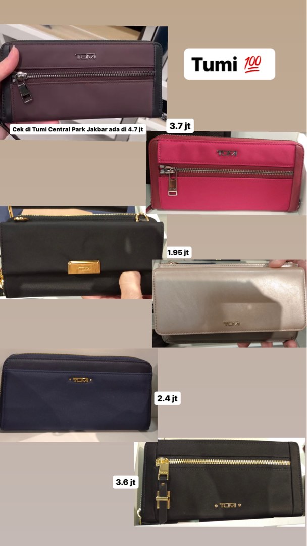 TUMI WALLET DOMPET TUMI USA, Barang Mewah, Tas & Dompet di Carousell