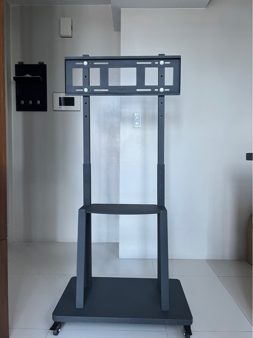 TV stand rack with wheels, Furniture & Home Living, Furniture, Shelves ...