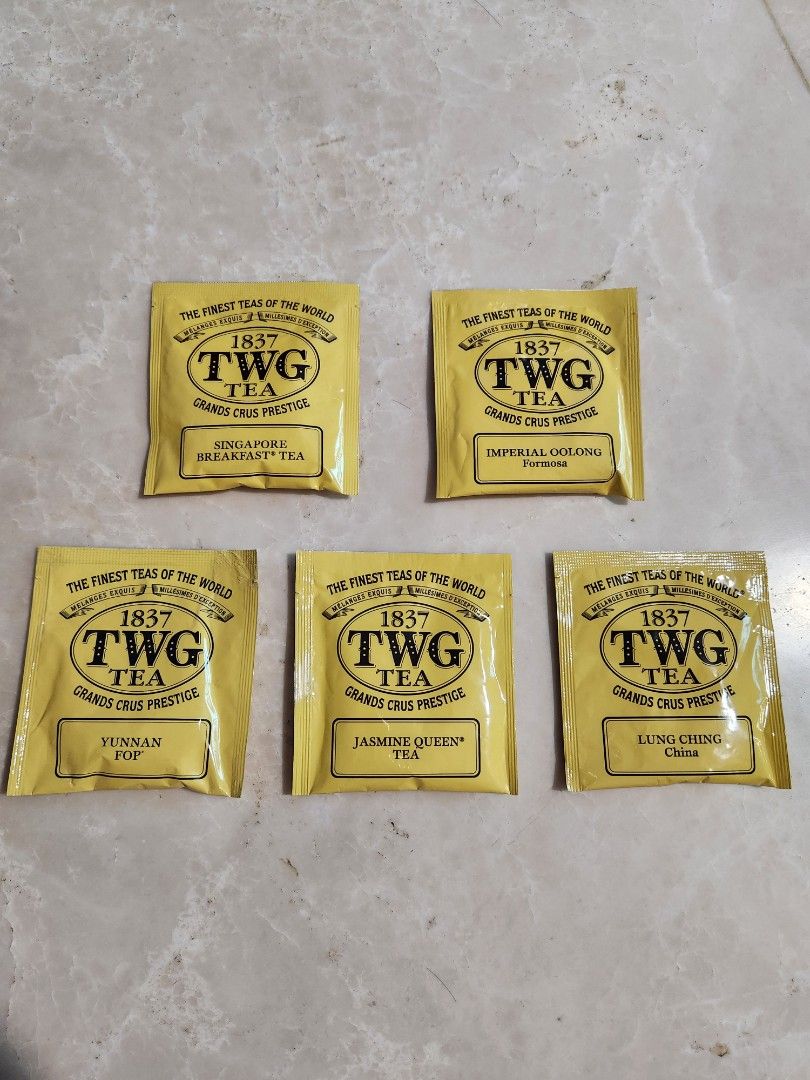 TWG Tea Bags, Food & Drinks, Beverages on Carousell