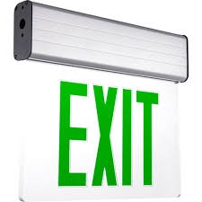 Type X : Exit Light, 2 x 8W Acrylic LED Exit Signage, Explosion Proof ...