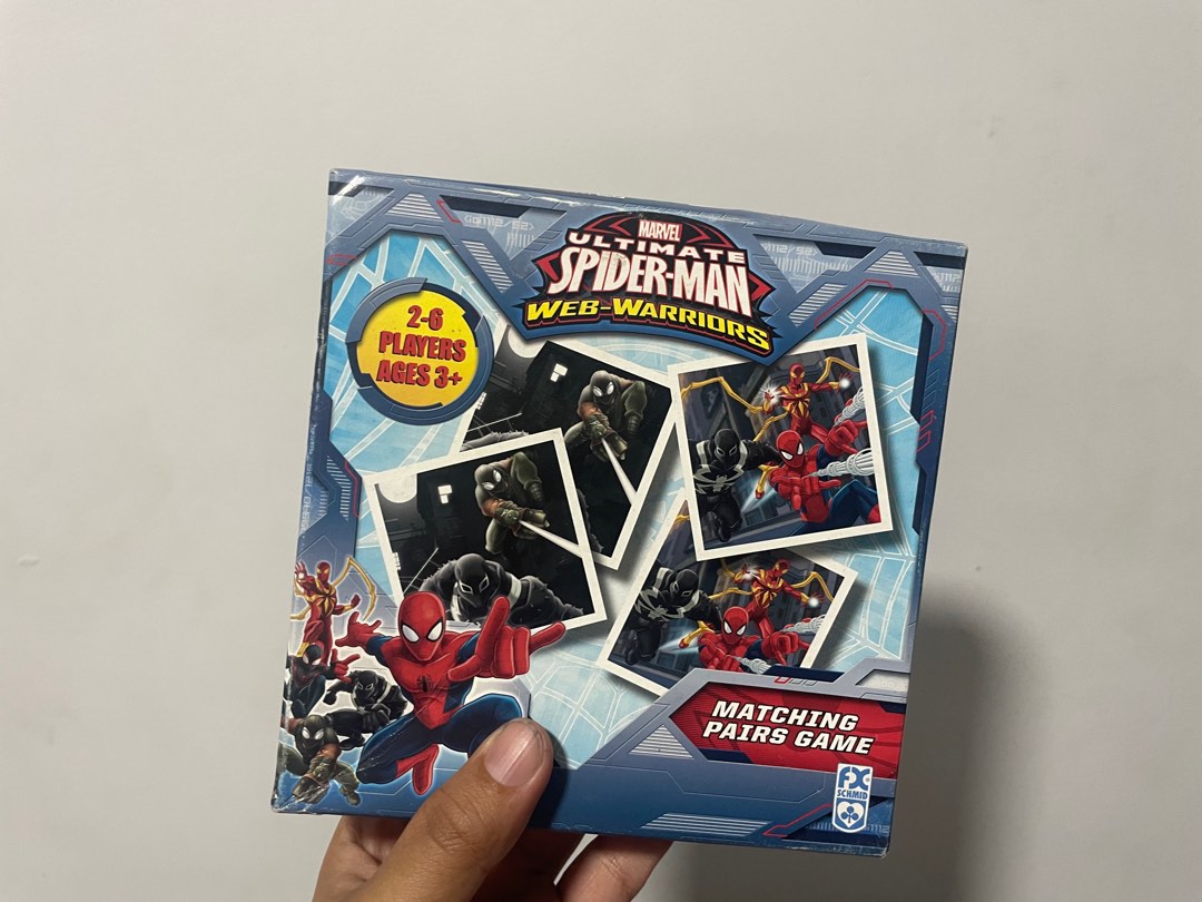 Ultimate Spider Man Matching Pairs Game on Carousell