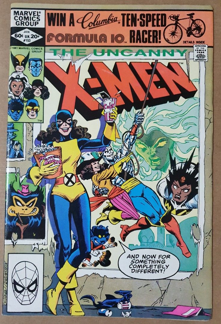 Uncanny X-men #153. VFNM. Jan 1982., Hobbies & Toys, Books & Magazines ...
