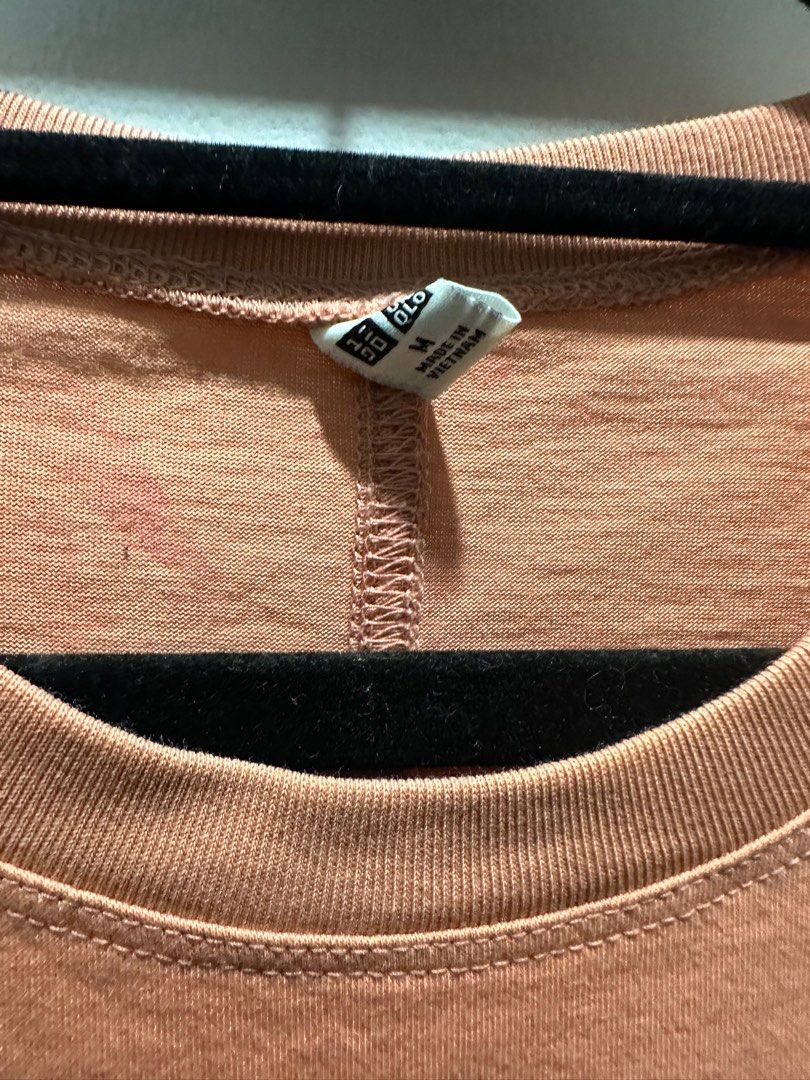 Uniqlo A-line dress blush pink color on Carousell