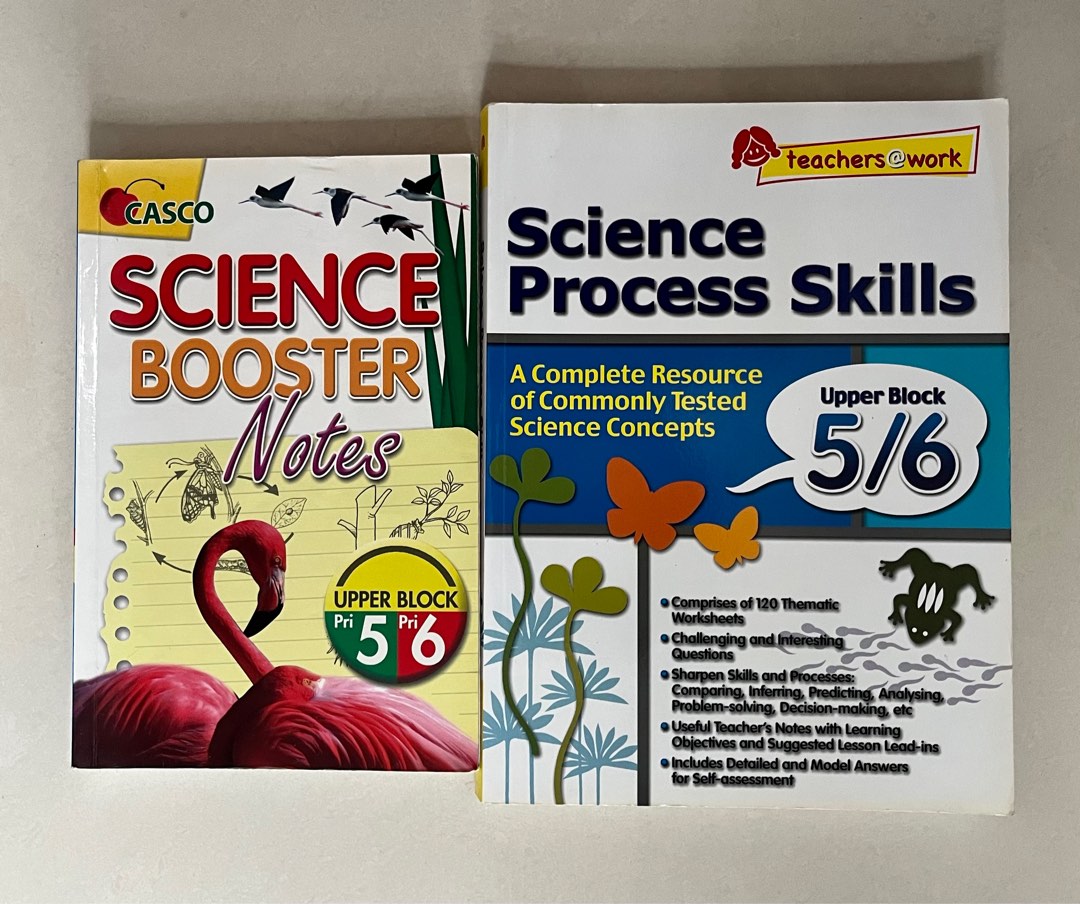 Upper Block Primary 5/6 Science Notes & Assessment Books, Hobbies ...