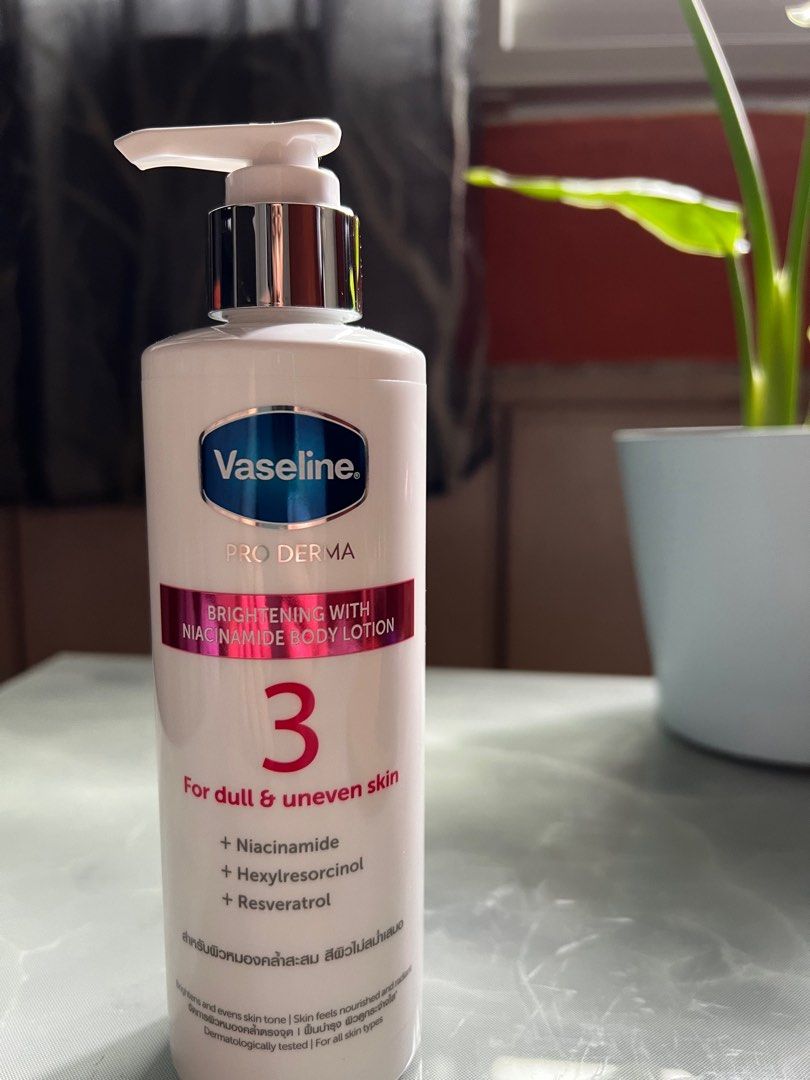 Vaseline Pro Derma Niacinamide Lotion, Beauty & Personal Care, Bath ...