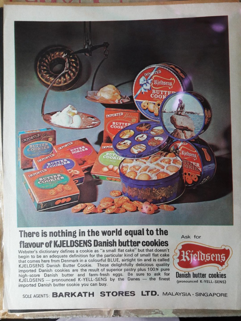 1967 VINTAGE BISCUITS ADS, Food & Drinks, Other Food & Drinks on Carousell