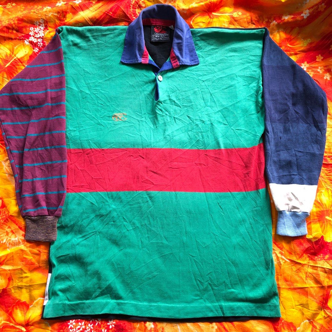 Vintage Canterbury ugly ccc Australia rugby shirt, Men's Fashion, Tops ...