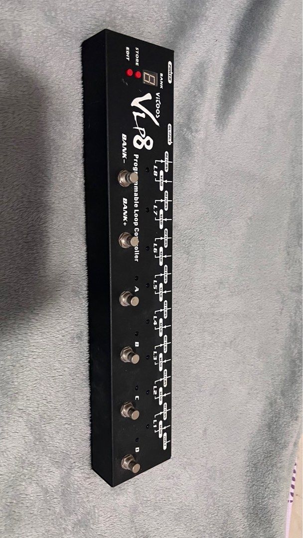Vitoos VLP8 programmable pedal, Hobbies & Toys, Music & Media, Music Accessories on Carousell