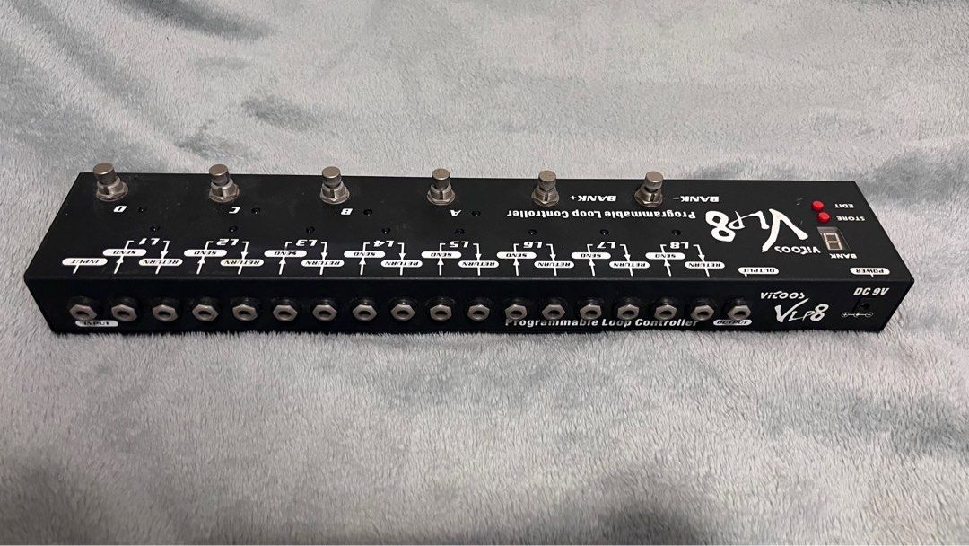 Vitoos VLP8 programmable pedal, Hobbies & Toys, Music & Media, Music Accessories on Carousell