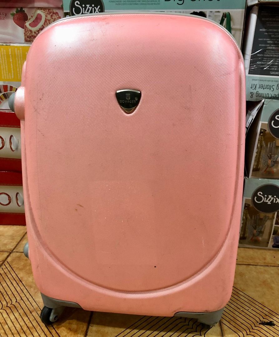 Voyager Luggage 4 Wheel Pink on Carousell