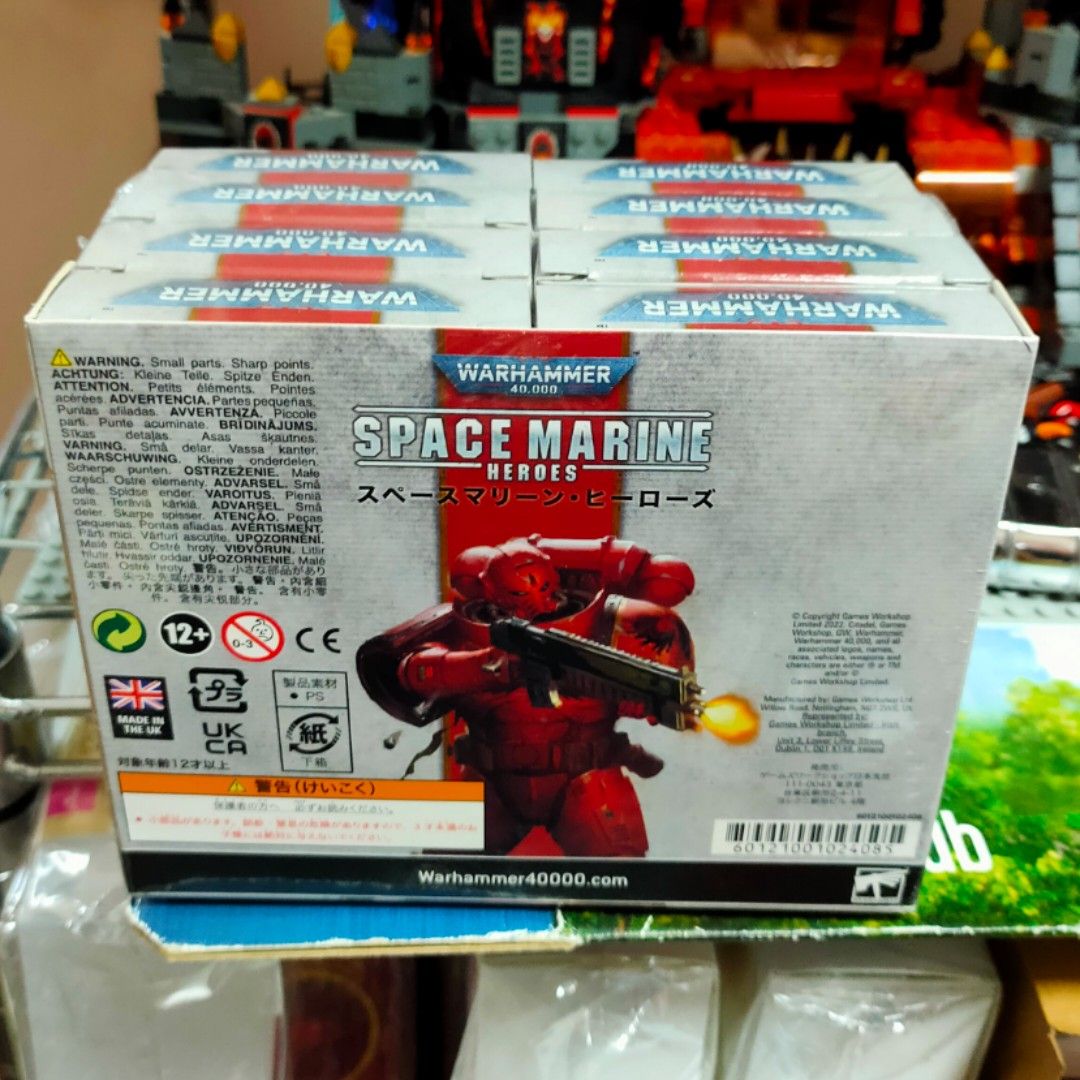 Warhammer 40K Space Marine Heroes Blood Angels Series 1 Box of 8 NEW ...