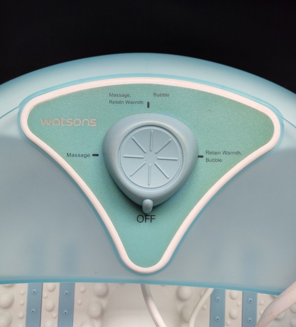Watsons Bubble Foot Spa Massage, Beauty & Personal Care, Foot Care on ...