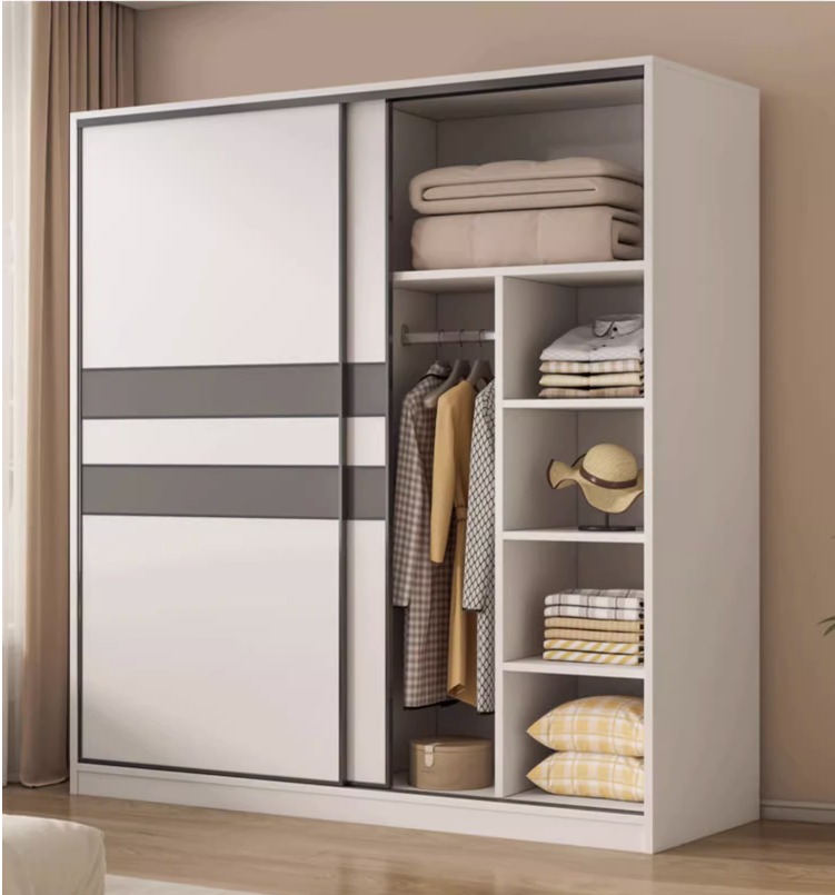 WD 003, Simplistic Sliding Wardrobe (Free Delivery + Free Installation ...