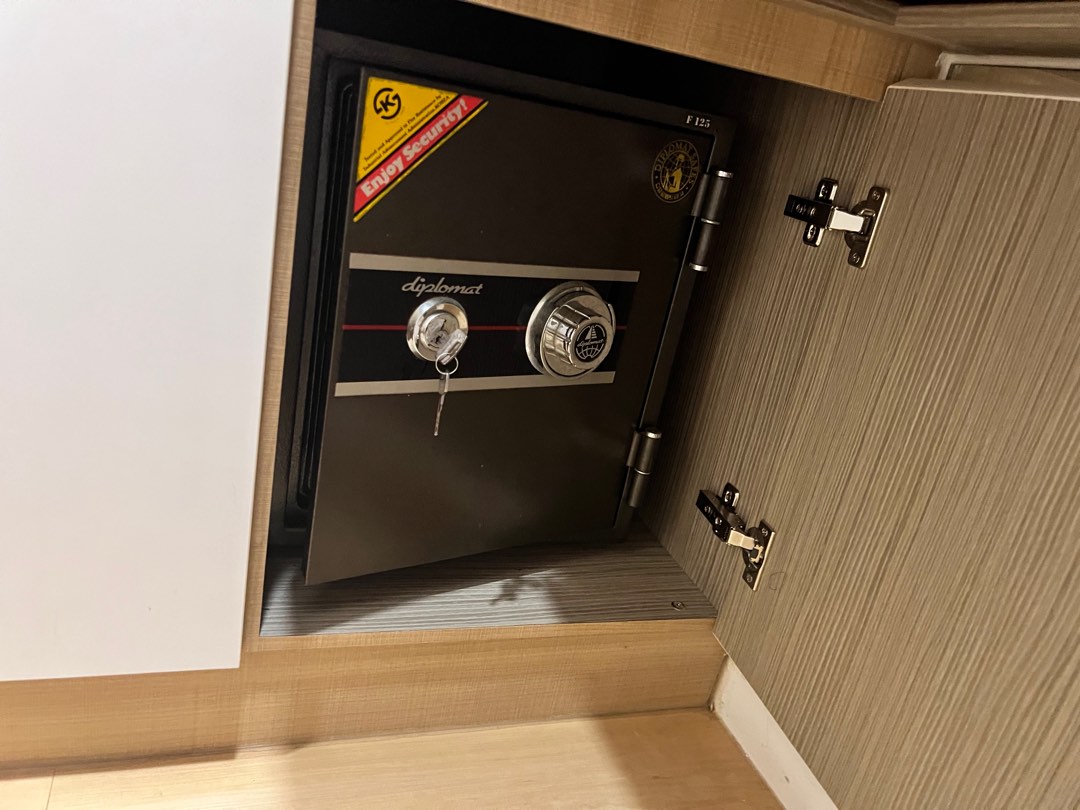 Well secured Safe, Furniture & Home Living, Security & Locks, Safe on ...