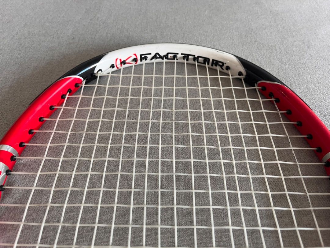 Wilson k factor six one team, Sports Equipment, Sports & Games, Racket ...